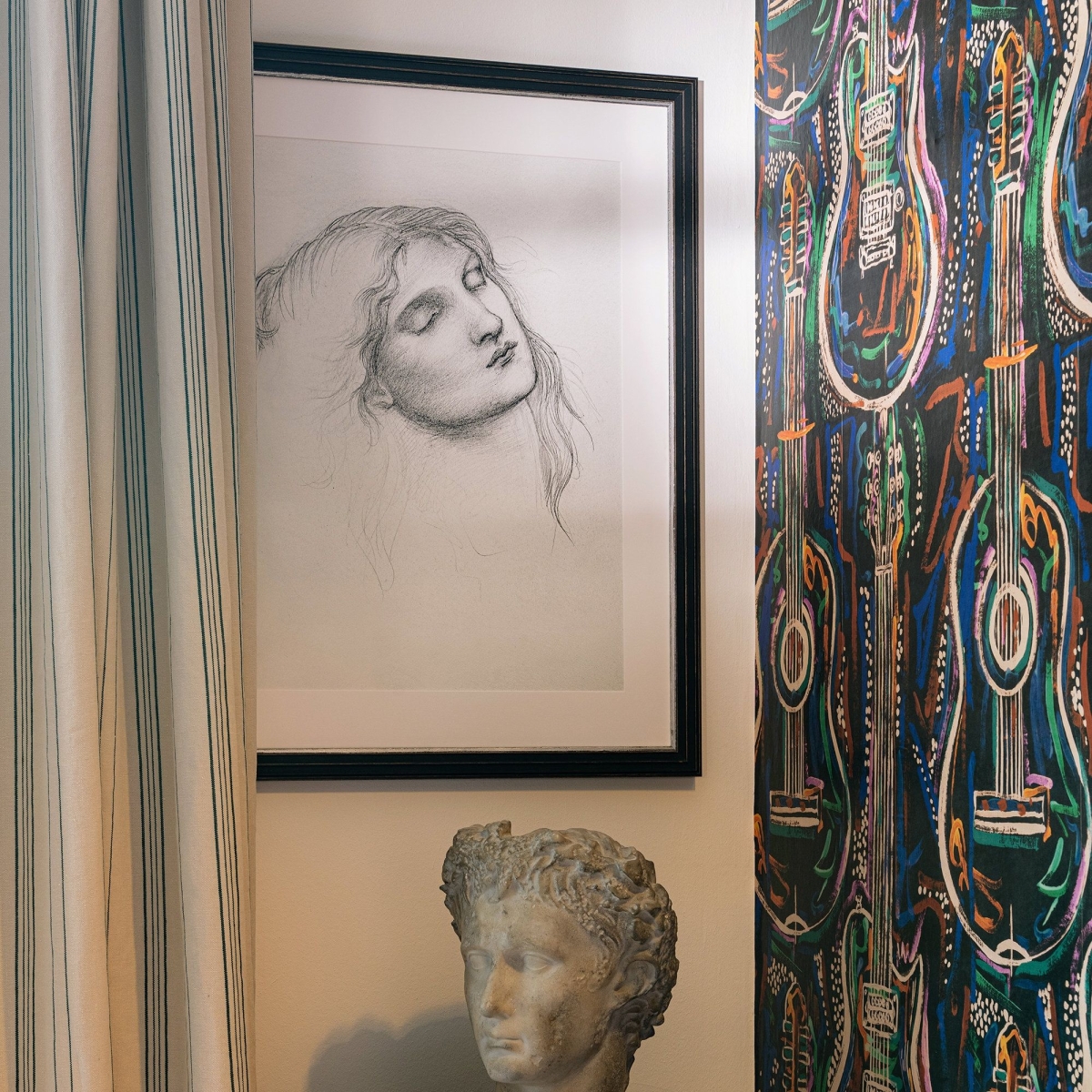 MINDTHEGAP / Head of a Woman by Sir Edward Burne-Jones